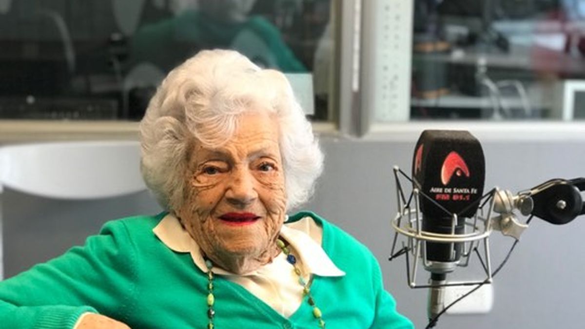 Berta: sufrió la dictadura y con 103 años sigue defendiendo la democracia