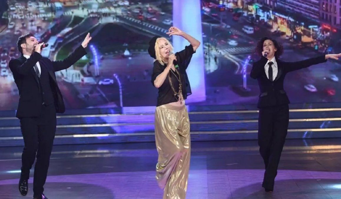 Nacha Guevara se volvió a lucir interpretando Mi ciudad