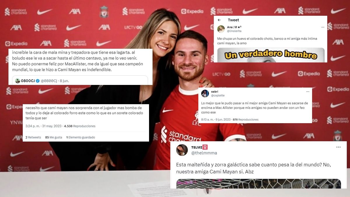 Destrozaron a Alexis Mac Allister por publicar una foto con su nueva ...