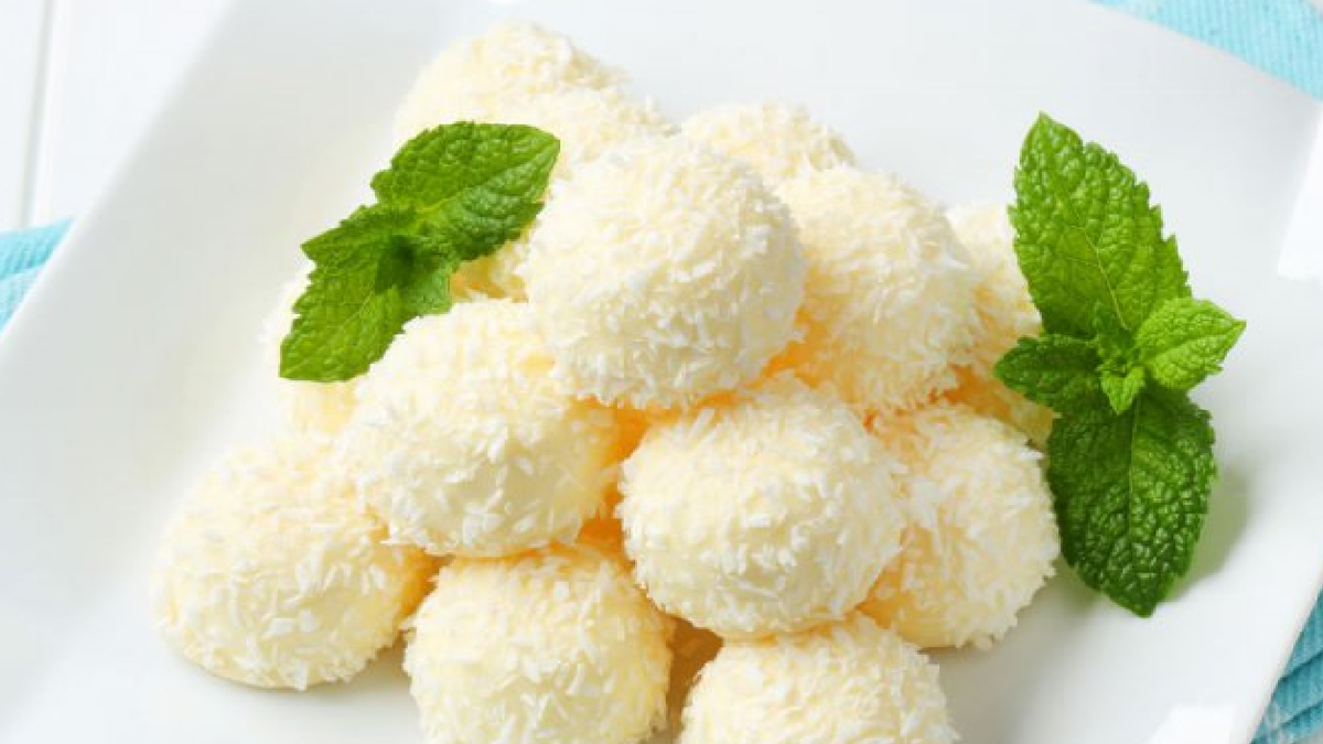 Cómo hacer unos bombones de coco caseros