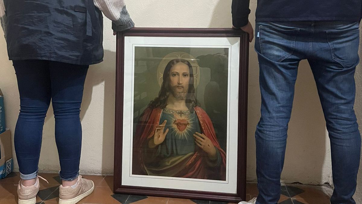 Recuperaron el cuadro histórico que había sido robado de la Basílica ...