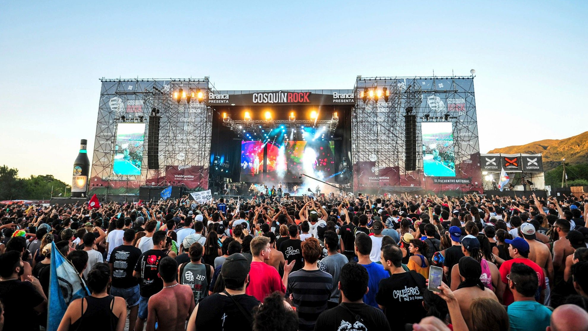 El Cosquín Rock ya definió sus nueve escenarios y la grilla definitiva