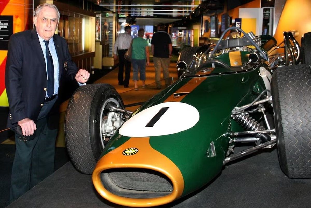 Jack Brabham, el único que se consagró campeón de la Fórmula 1 con su ...