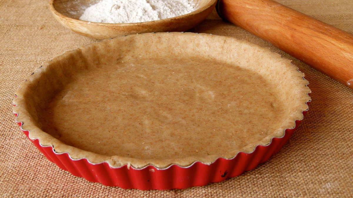 La receta sencilla y económica para hacer masa de tarta integral