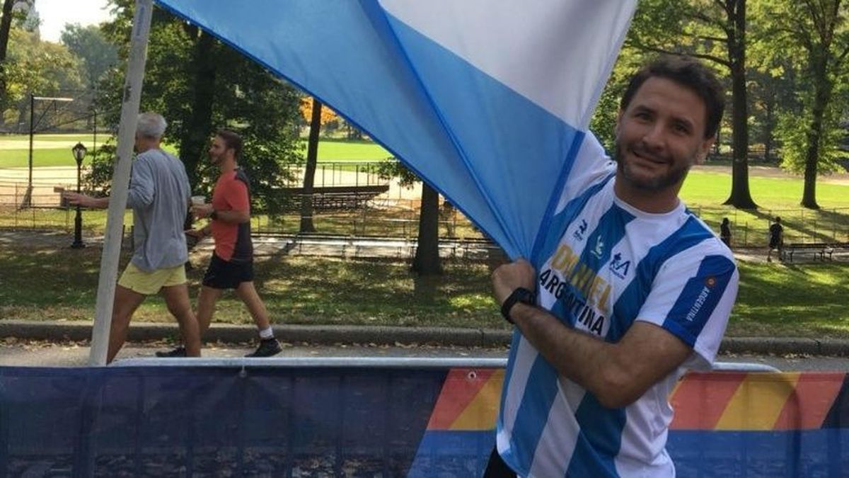 Maratón en New York: Daniel Brusa corre en homenaje a las víctimas