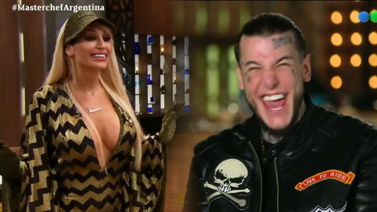 MasterChef Celebrity 2: Alex Caniggia le tiro onda a Vicky Xipolitakis MasterChef Celebrity 2: Alex Caniggia le tiro onda a Vicky Xipolitakis