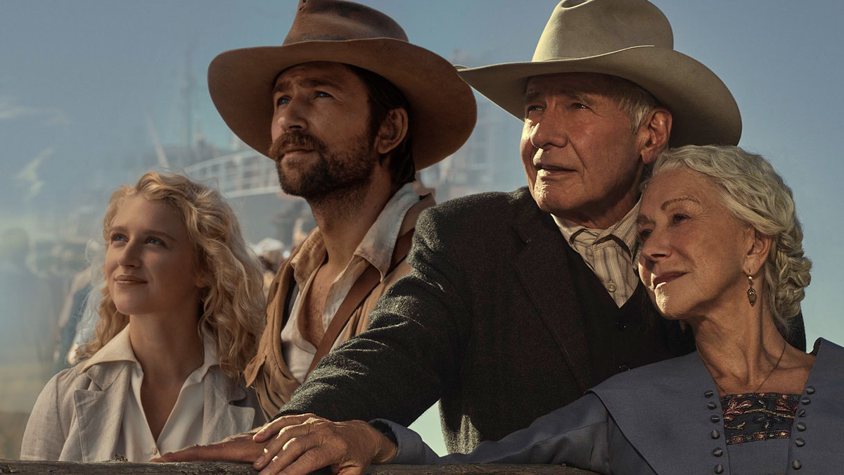 La serie de western que tiene a Harrison Ford y Helen Mirren como protagonistas y es una nueva ...