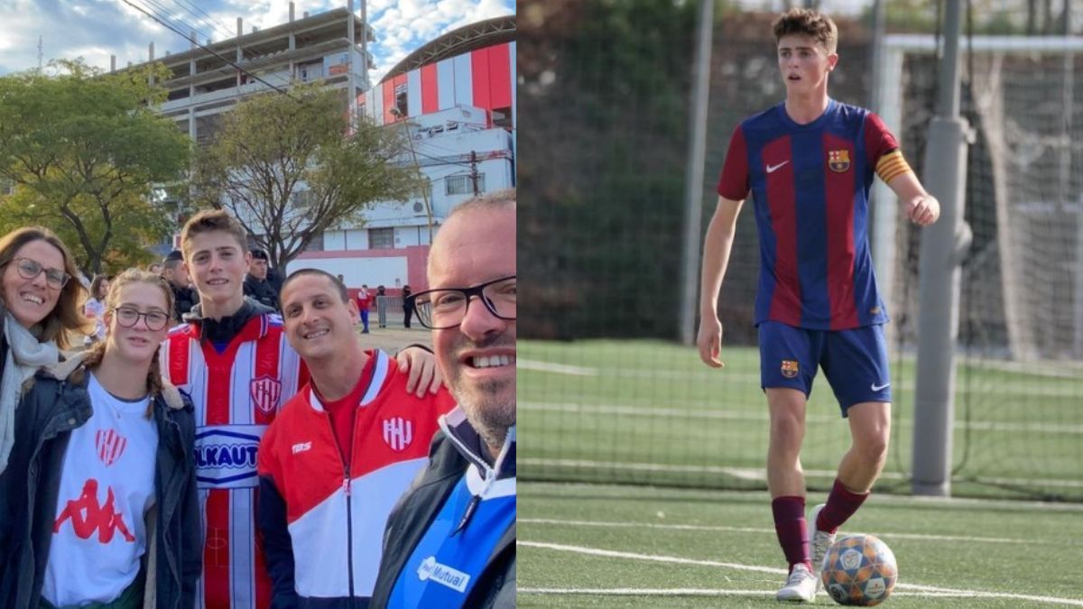 Quién es el español hincha de Unión que juega en Barcelona y eligió a ...
