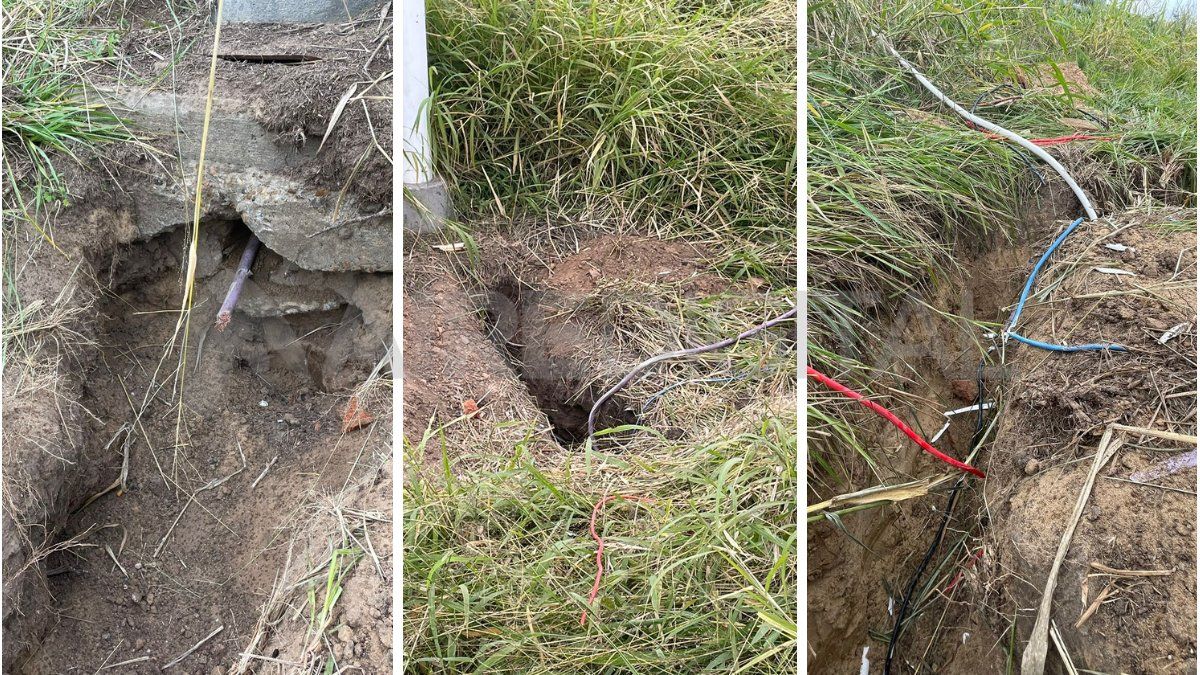 Robo de cables en la Ruta Nacional 168: el 911 sabía pero no actuó, y ...
