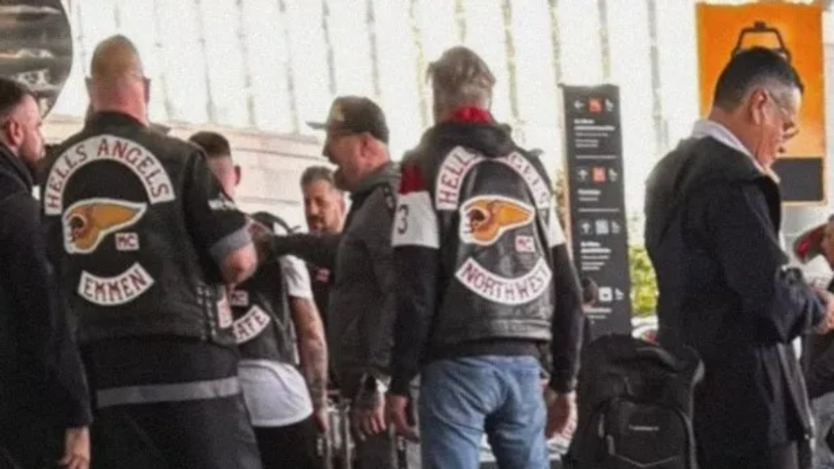 Brutal pelea en La Plata entre motoqueros Hells Angels y trapitos