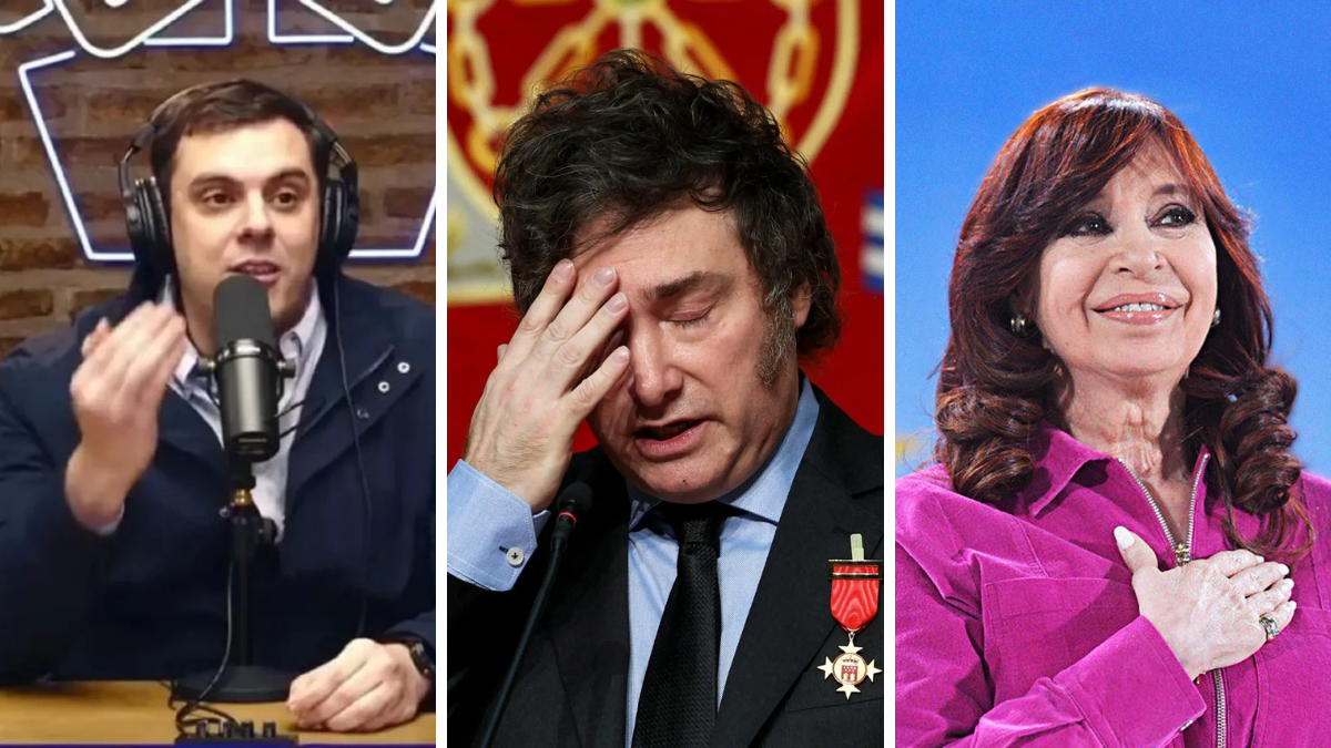 El Gordo Dan, afín al gobierno de Javier Milei, desafió a Cristina ...