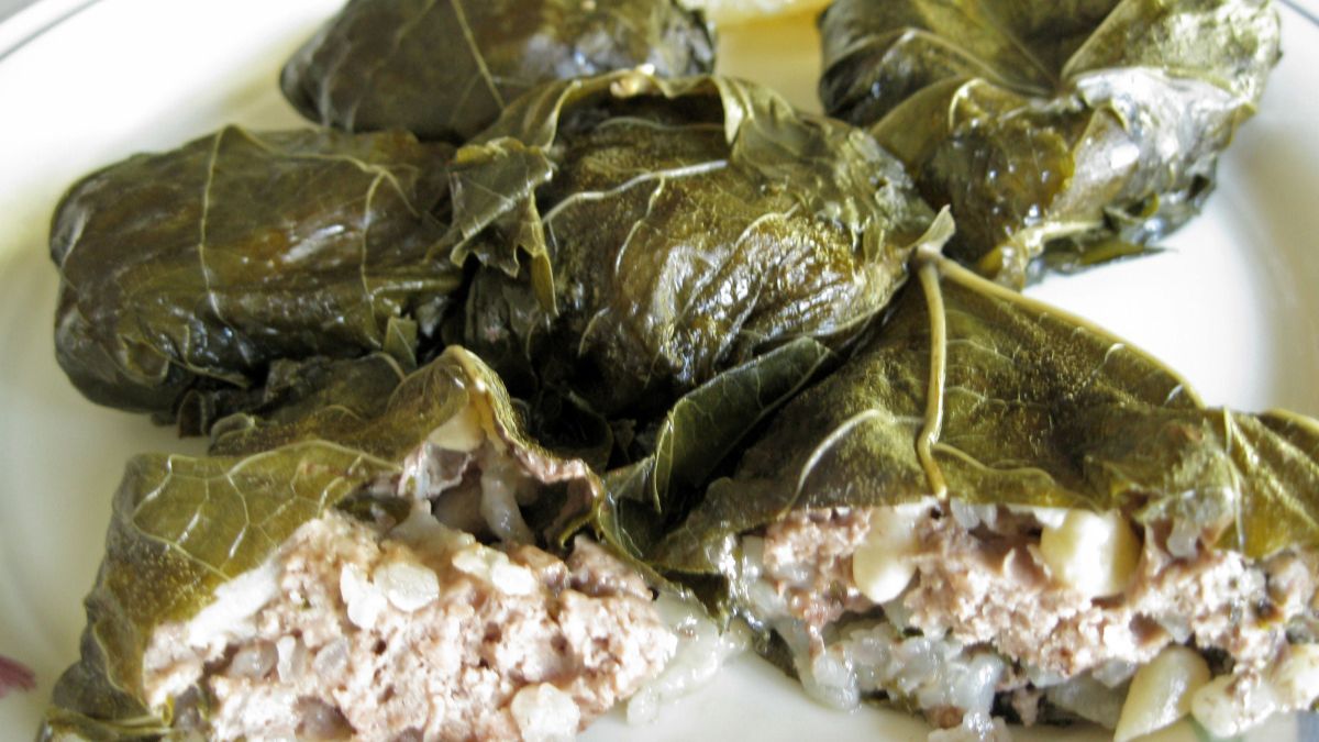 Cómo hacer Dolmas, la receta tradicional de Turquía rellenas de arroz y ...