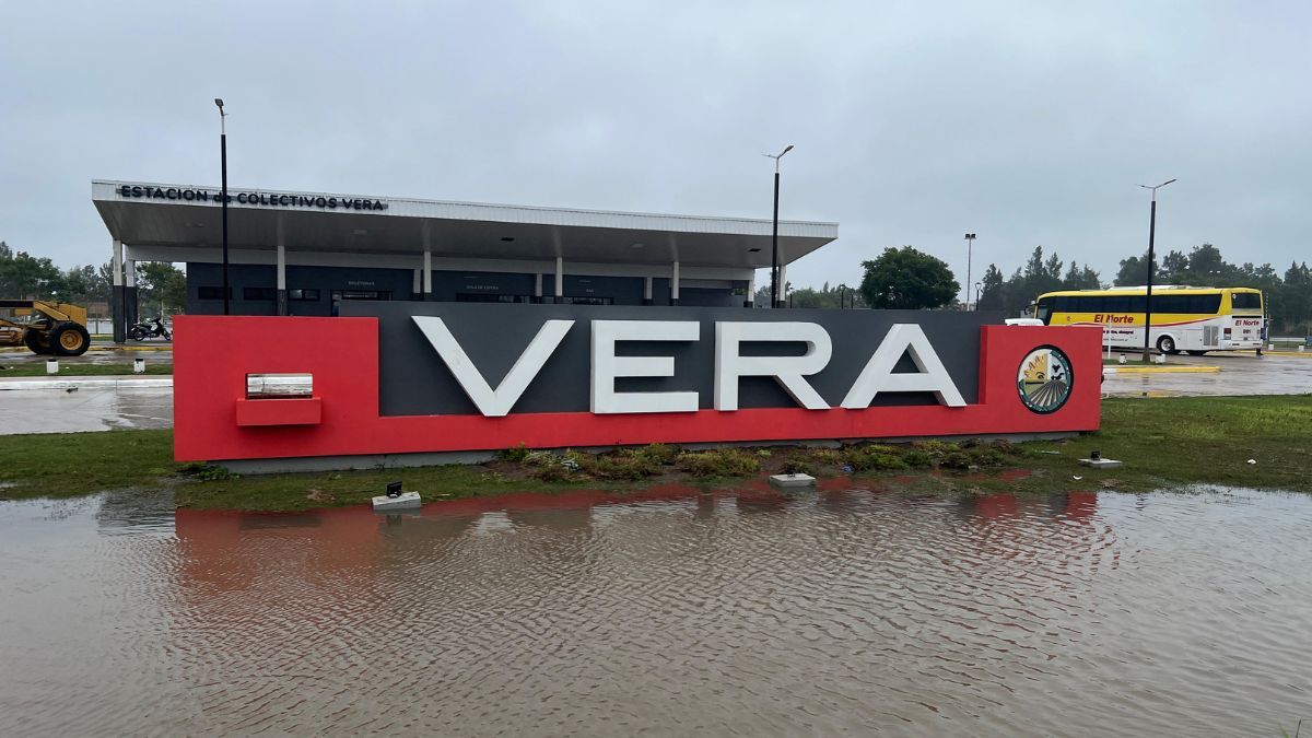 Histórico temporal en Vera: cayeron más de 400 milímetros en solo seis ...