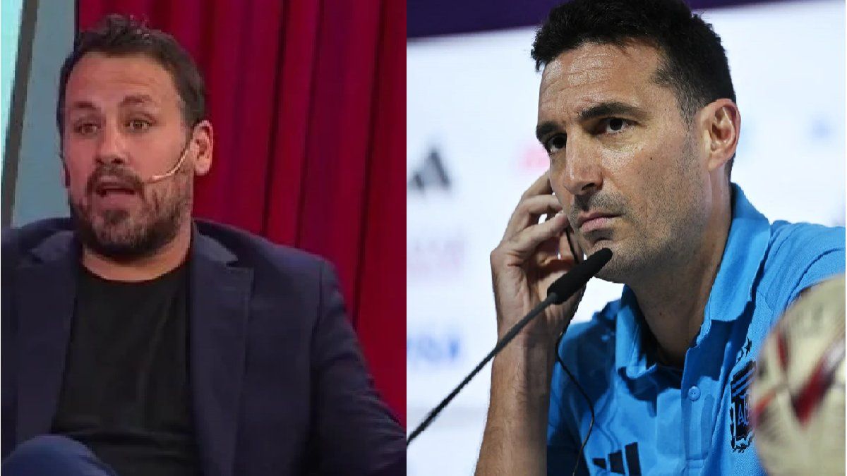 El Ogro Fabbiani le pidió disculpas a Scaloni por haberlo criticado: Equivocarse es humano